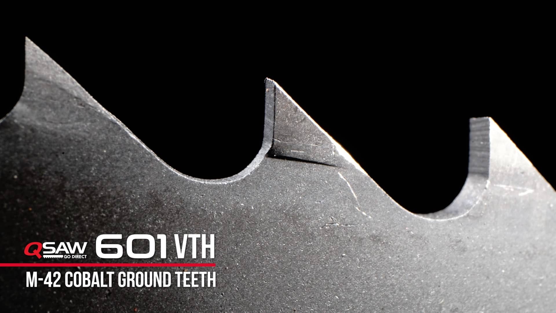 Cutting 4130 Chromoly Steel with the Q601 VTH Plus M42 bandsaw blade - SawbladeTV