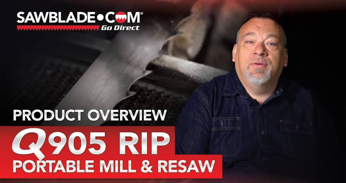 Q905 Rip Blade: Making Precise Cuts Faster and Easier - SawbladeTV